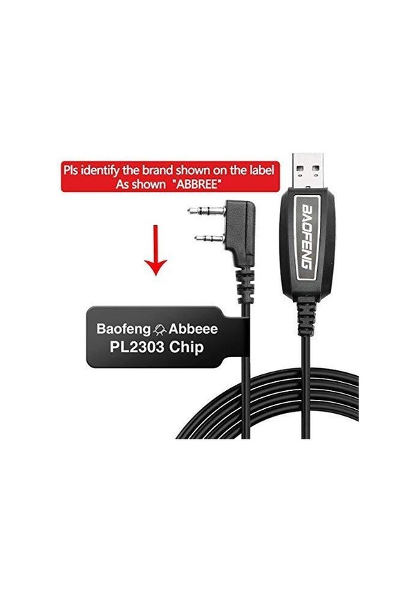 ABBREE USB TELSİZ PROGRAMLAMA KABLOSU Fiyatları ve Özellikleri