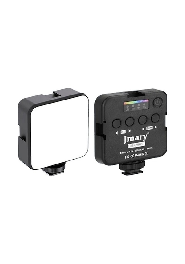 Pazly Jmary Fm-69rgb Mini Rgb Video Işığı, Kamera Işıkları, Fotoğraf Lambası Fiyatları ve ...