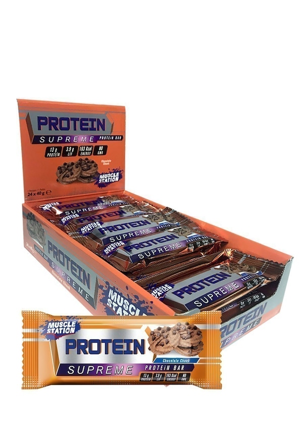Musclestation Protein Supreme Protein Bar 40 G - 24 Adet+1Shaker Tekli ...