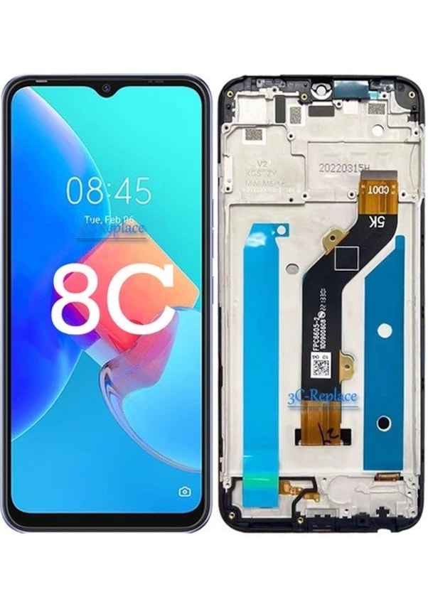Tecno Spark 8c Lcd Ekran Dokunmatik Çıtalı Siyah Fiyatları ve Özellikleri