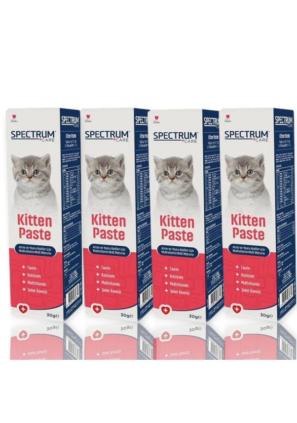 Spectrum Kitten Paste Yavru Kediler İçin Multivitamin Malt Macunu 4 x ...
