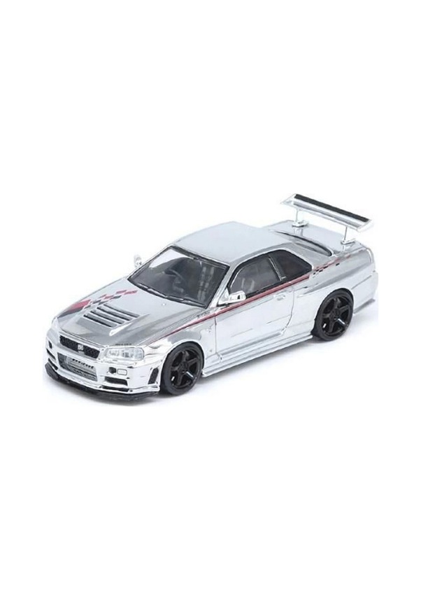 Inno 1/64 Nissan Skyline Gt-r R34 Nismo R-tune Chrome 3 Fiyatları ve ...
