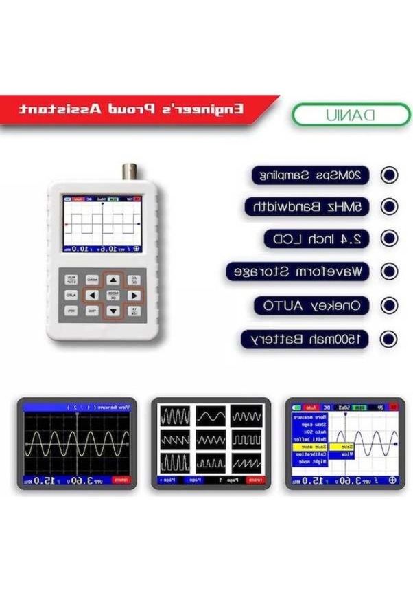Ulzyvf Tipi Pro Osiloskop Osiloskop Osiloskop Örnekleme Mini İçi Hızı ...