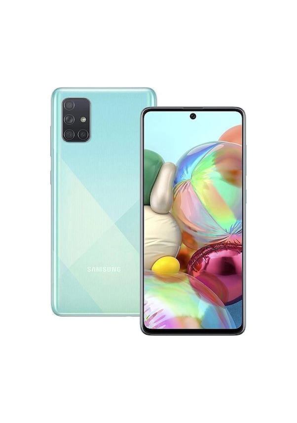 Yenilenmiş Samsung Galaxy A71 128 GB C Kalite (12 Ay Garantili) Mavi Fiyatları ve Özellikleri