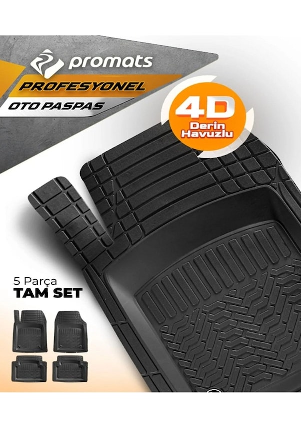 Daci Yeni Sandero Stepway 4d Oto Paspas Profesyonel Siyah Fiyatları ve ...