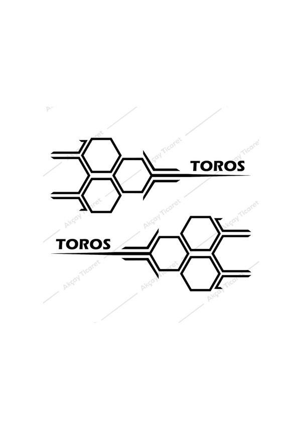 Toros Kapı Altı Sticker Renault Toros Sticker Renault Oto Sticker Beyaz ...