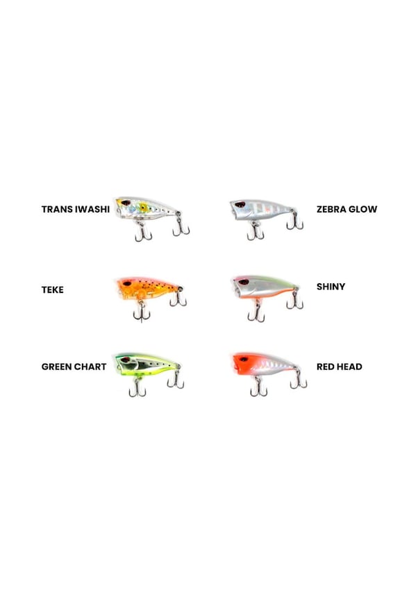 Ryujı Mını Popper 4cm 2,8gr Trans Iwashı '+002 Fiyatları ve Özellikleri