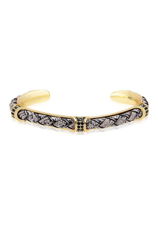 Chavin Gold Kelepçe Dizayn Deri Erkek Bileklik er76sr Fiyatları ve ...