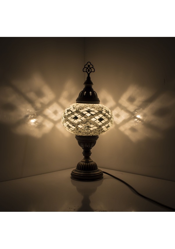 Dekoratif OSMANLI TARZI FAS LAMBASI MASA ÜZERİ DEKORATİF ABAJUR ...
