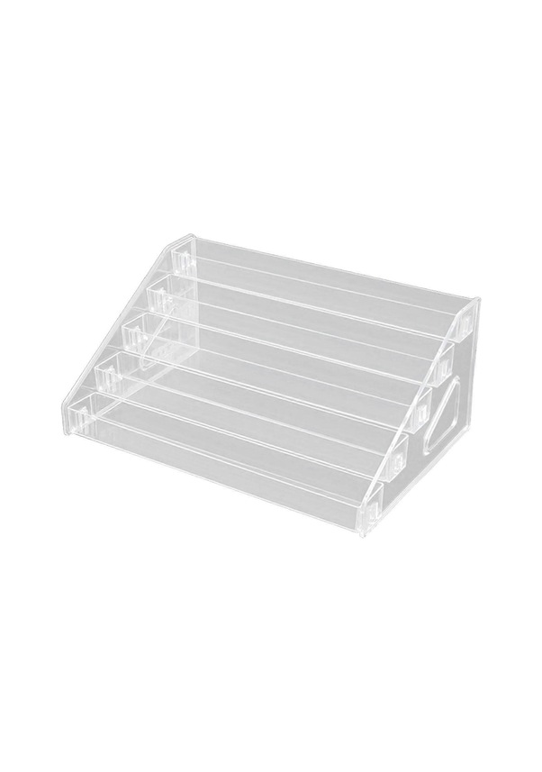 Display Riser Clear Acrylic Display Rack For Badges Toys Mini Action ...