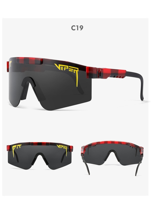 Güneş Gözlüğü Bisiklet Gözlük Uv400 Polarize Pit Viper Erkekler Ve ...