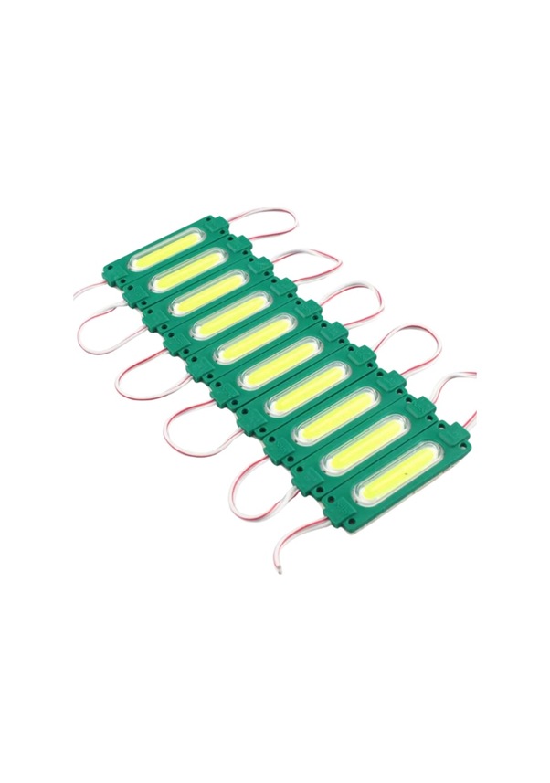 12 Volt 2 Watt Cob Led Modül Yeşil 10 Adet Fiyatları ve Özellikleri