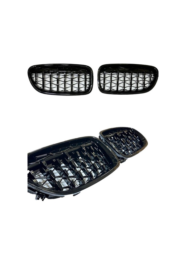 Bmw F10 Ön Panjur Siyah Çerçeve Kenarlı Parlak 51137203649/650 S1 ...