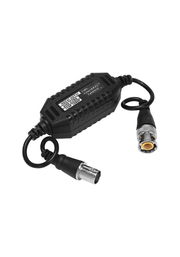 1pack Coaxial Video Ground Loop Isolator Balun Male To Female For Cctv ...