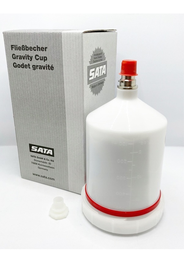 Sata 27243 Plastik Hazne (tabanca Kavanozu) 0.6 Lt Fiyatları ve Özellikleri