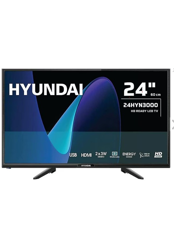 Hyundai 24HYN3000 24" HD Ready LED TV Fiyatları ve Özellikleri
