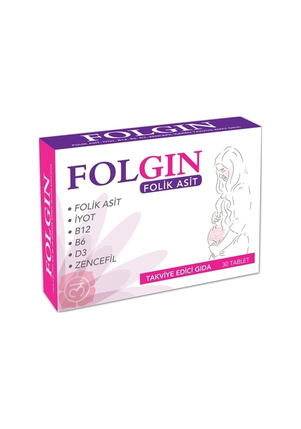 Folgin Folik Asit 30 Tablet Fiyatları ve Özellikleri