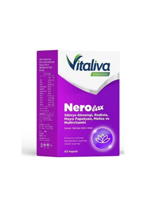 Vitaliva Vitamins Nerolax Multivitamin Içeren Takviye Edici Gıda ...