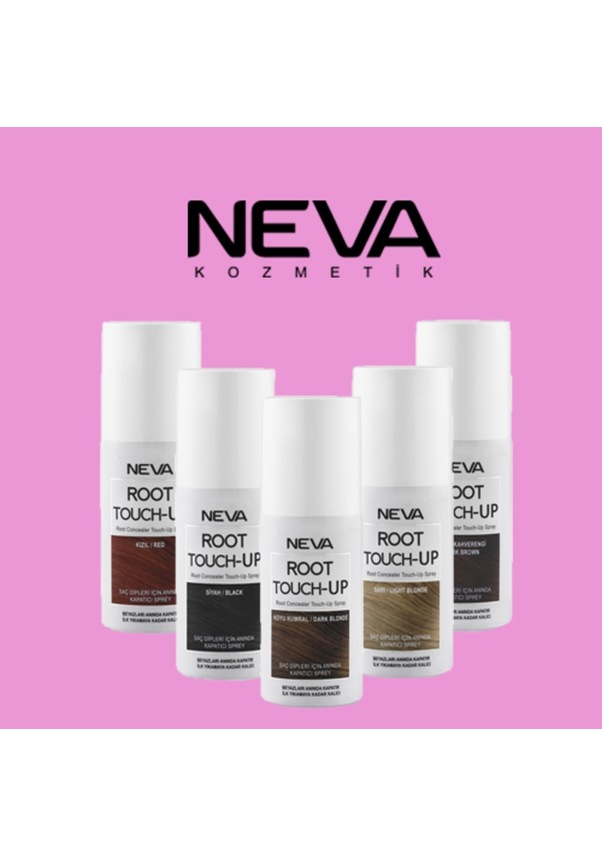 Neva Root Touch - Up Anında Beyaz Kapatıcı Sprey 75 Ml. 01 Siyah ...