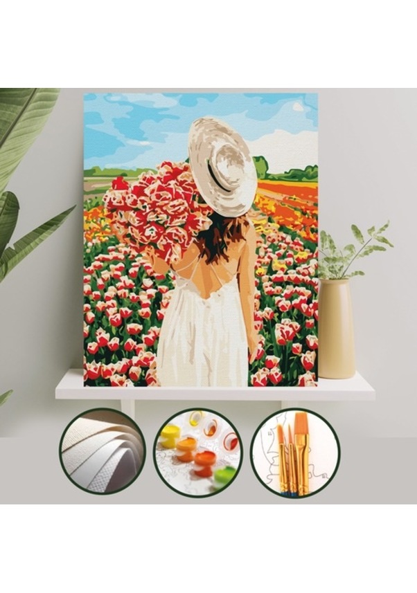 Sayılarla Boyama Tuval Seti 40X50 Cm - Lale Fiyatları ve Özellikleri