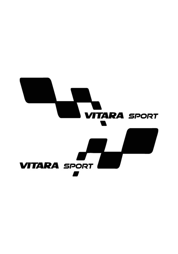 Vitara Sport Sticker - Vitara Sticker - Suzukı Sticker - Kapı Altı ...