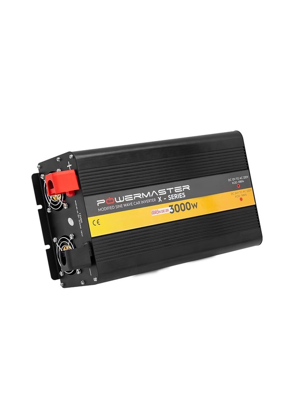 Powermaster 12 V Volt 3000 W Watt Ekranlı İnverter 220 Çevirici ...
