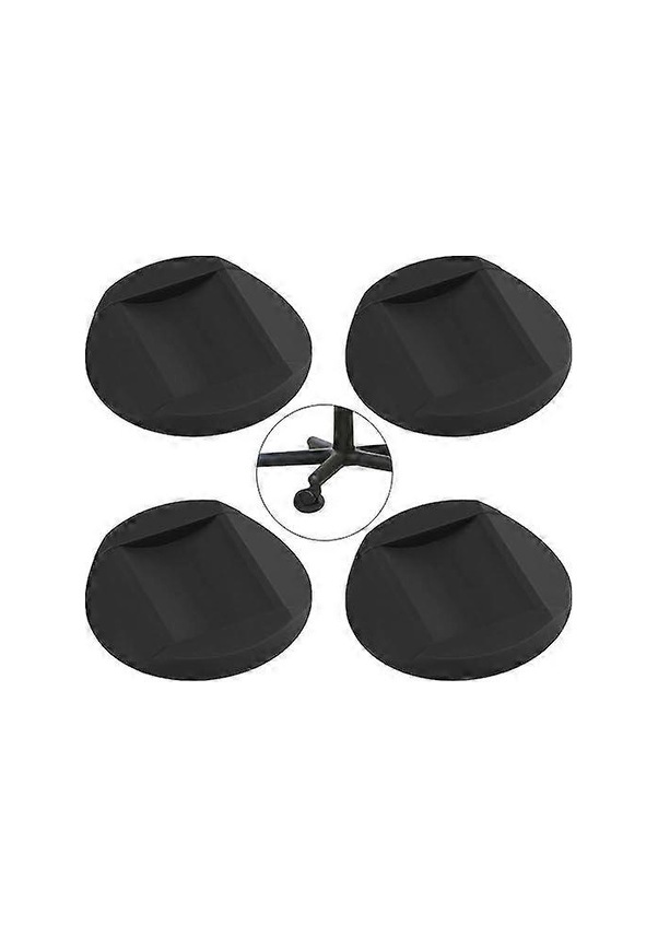4 Kauçuk Mobilya Tekerleği Siyah, 6 Cm'den Küçük Çaplar İçin Uygundur ...