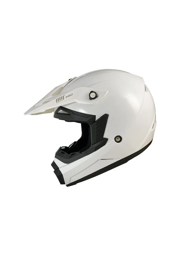 Nikko N-600 Cross Motosiklet Kaskı Beyaz L Fiyatları ve Özellikleri