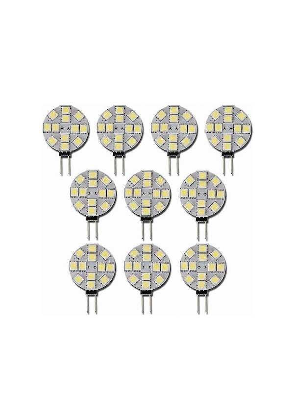 10x G4 Led Ampul Dc 12v Karartılamayan Beyaz 6000k Ampul Değişimi 20w ...