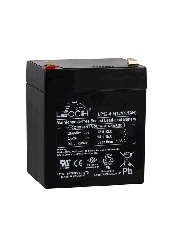 Leoch 12 V 4.5 AH Kuru Bakımsız Akü Fiyatları ve Özellikleri
