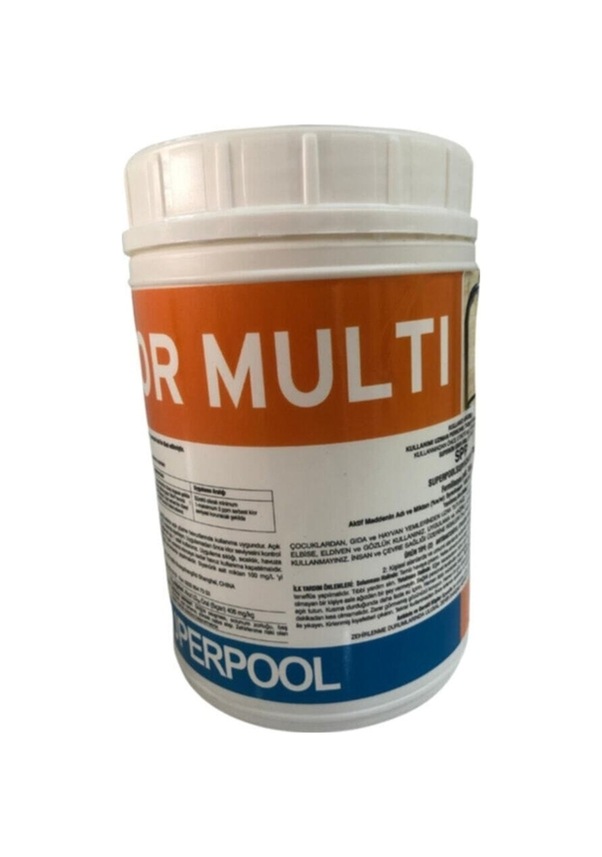 Superpool Multi Tablet Klor 1kg - Toptancıyızbiz Fiyatları ve Özellikleri
