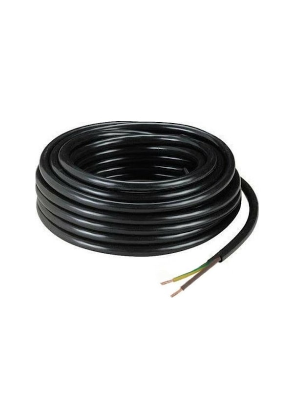 50 Metre 2X1.5 Cca Ttr Çok Telli Elektrik Kablosu - Siyah Renk ...