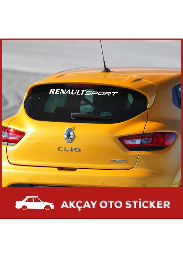 (2 Adet) Renault Sticker Renault Sport Sticker Oto Sticker Fiyatları ve ...