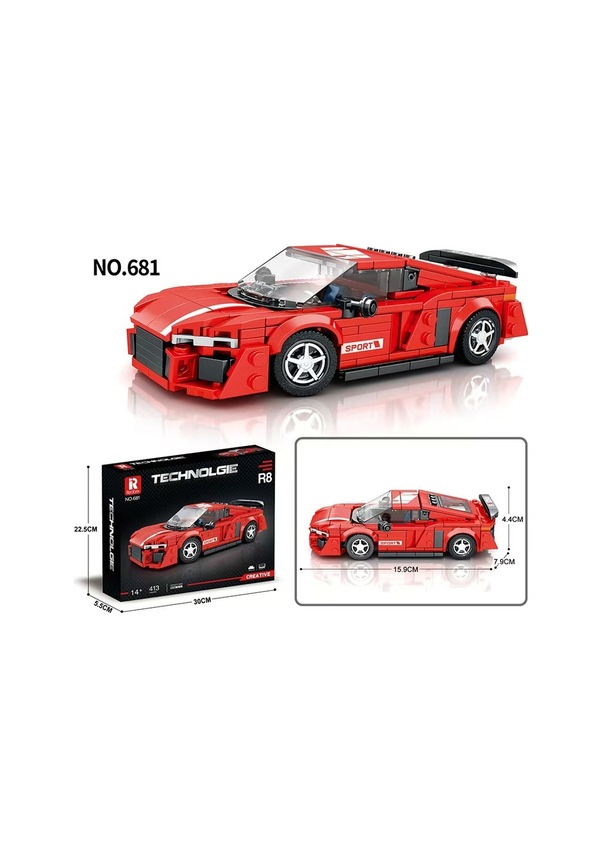 681 Model Oyuncak Araba, Yapı Taşları Puzzle Yarış Arabası Fiyatları ve ...