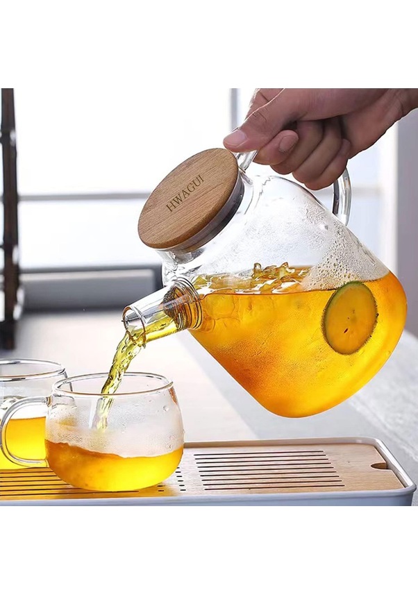 - Demlikli Cam Çaydanlık, Gevşek Çay Ve Çiçek Çayı İçin, Isıya ...