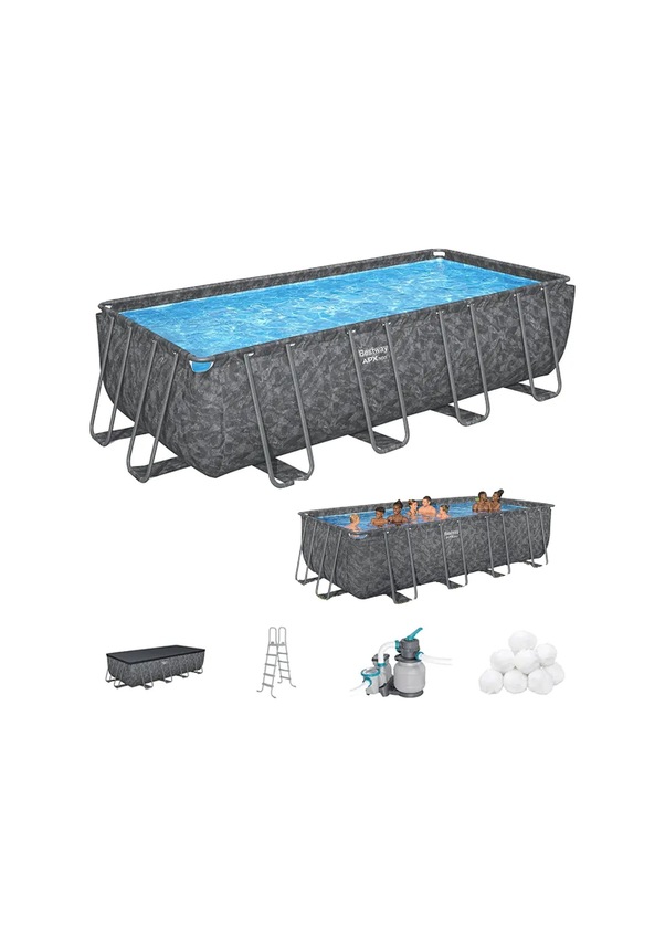 Bestway 561ka Prefabrik Aile Havuzu 549x274x132cm Apx Premium Seri Örtü ...