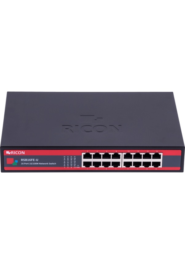 Ricon RSB16FE-U 16 Port Unmanaged Switch Fiyatları ve Özellikleri