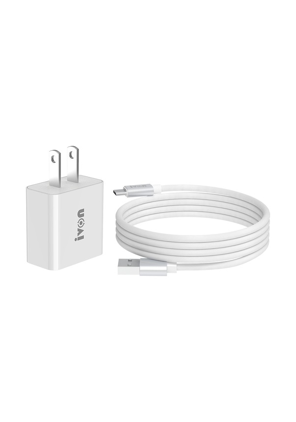 Ivon Ad-35 2 İn 1 18w Qc3.0 Usb Port Seyahat Şarj Cihazı + 1m Usb Micro ...