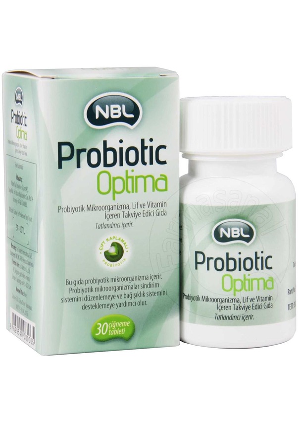Nbl Nbl Probiotic Optima 30 Çiğneme Tableti Fiyatları ve Özellikleri
