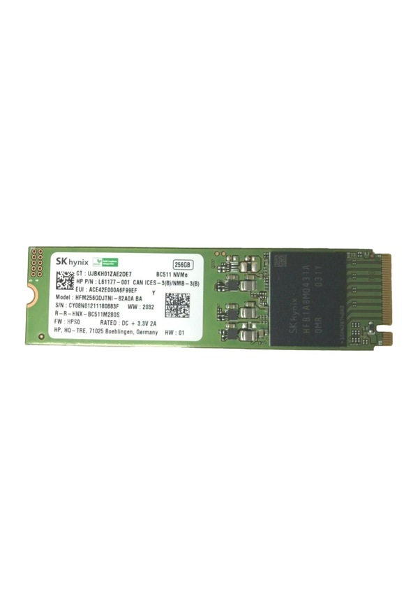 SK Hynix BC511 256GB M.2 NVMe SSD Fiyatları ve Özellikleri