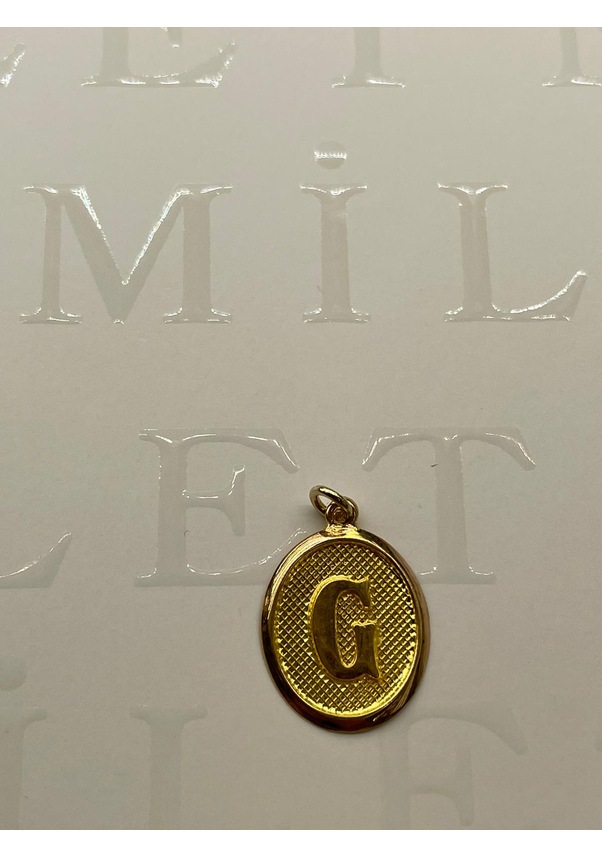 14 Ayar Altın G Harfi Nostalji Oval Kolye Ucu Fiyatları ve Özellikleri