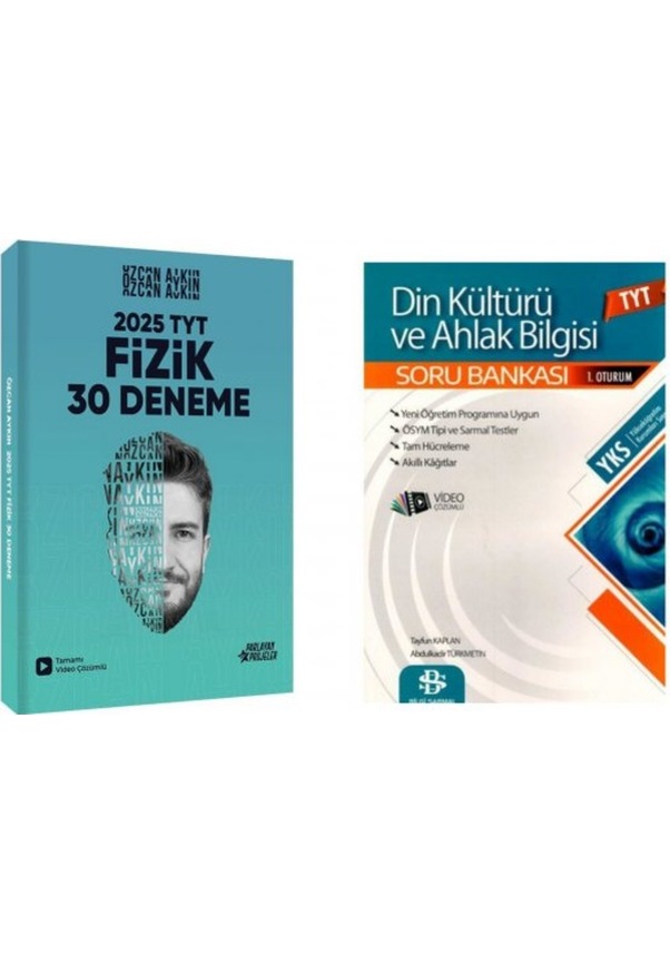 2025 Tyt Fizik 30 Deneme Özcan Aykın+ Bilgi Sarmal Tyt Din Kültürü Ve Ahlak Bilgisi Soru Bankası ...