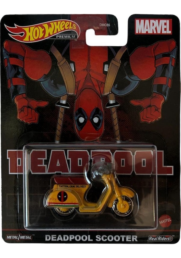 Hot Wheels Premium Deadpool Scooter DMC55 HCP20 Fiyatları ve Özellikleri