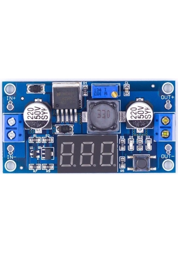 Lm2596-Adj Led Göstergeli Dc-Dc Voltaj Düşürücü Step Down Modül ...
