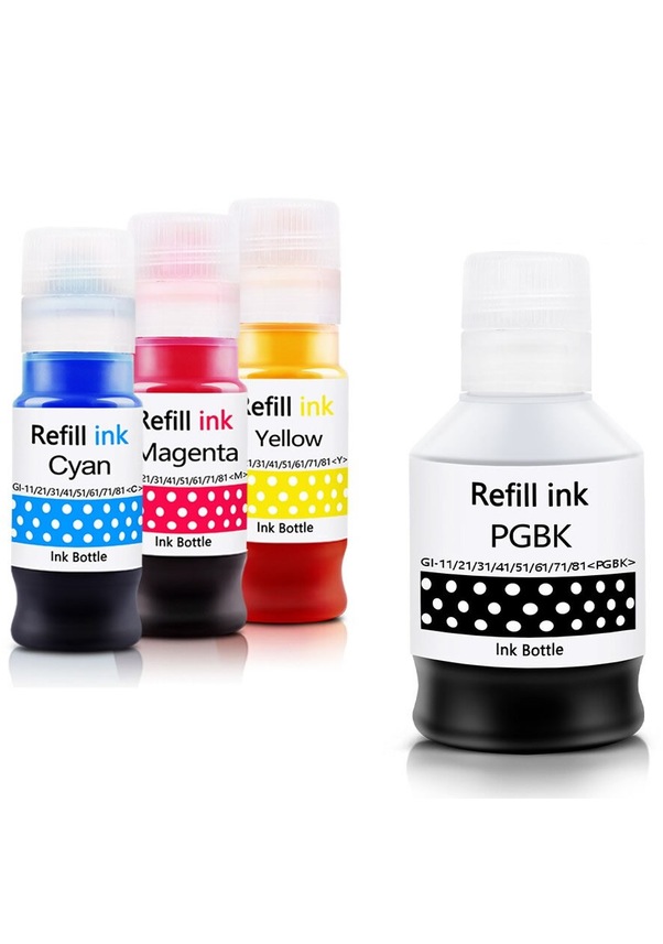 Goink Canon G3430 Gı-41 4 Renk Mürekkep Seti - Gı-41c/gı-41m/gı-41pgbk ...