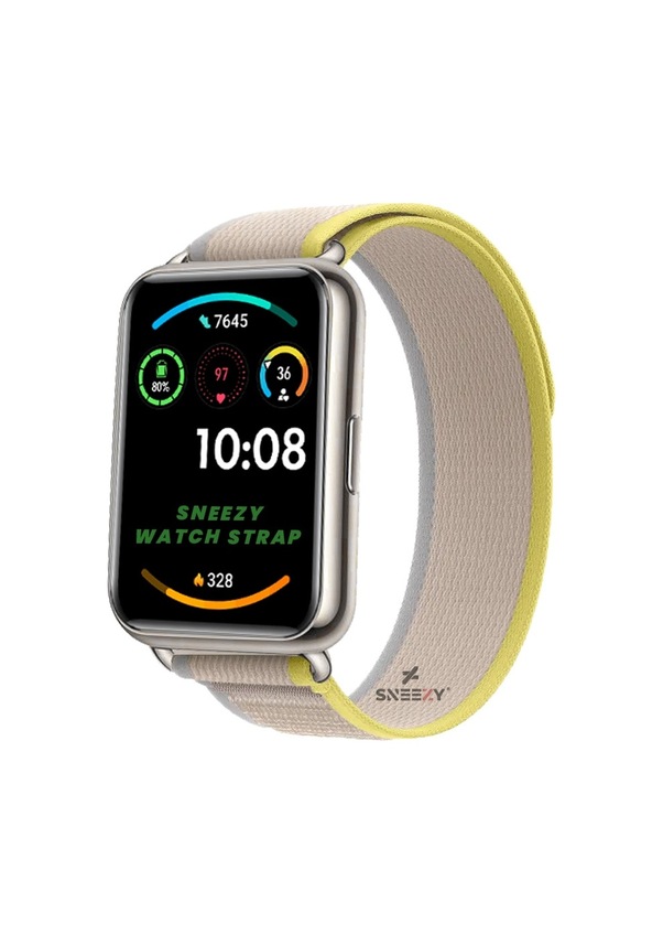 Huawei Watch Fit/fit New İçin Wander Trail Loop Kordon: Dayanıklı Sarı ...