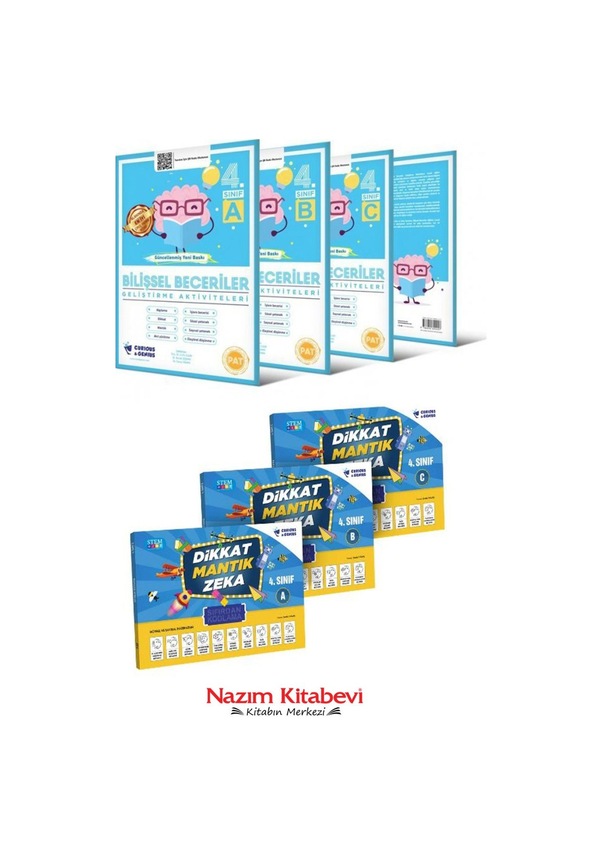 Curious&Genius 4.Sınıf Beceri Geliştirme ve Dikkat&Mantık Seti 2 N11.7611 Fiyatları ve Özellikleri