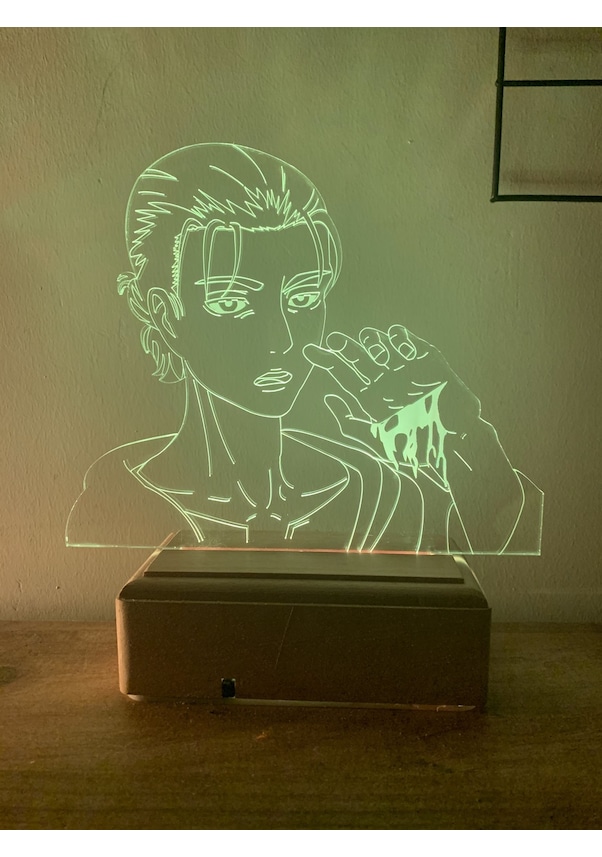 Eren Jaeger Aot 16 Renk Gece Lambası Fiyatları ve Özellikleri