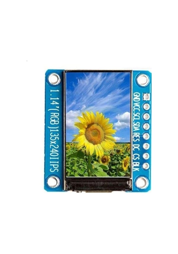 Arduino 1,14' 8 Pin 135x240 Tft Lcd Ekran Modülü Rc-10004 Roboclass ...