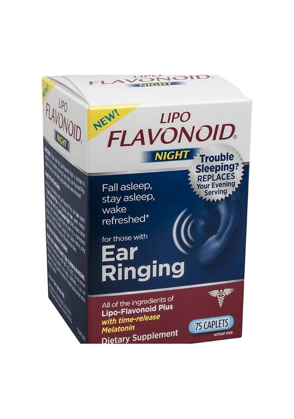 Lipo Flavonoid Night Melatonin Ear Ringing 75 Caps Uyku Desteği ...